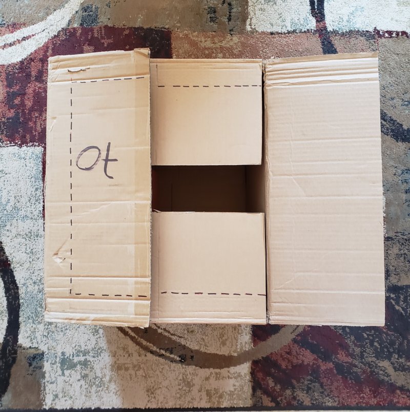 DIY Cardboard Box Evans Truck - Evans Distribution Systems